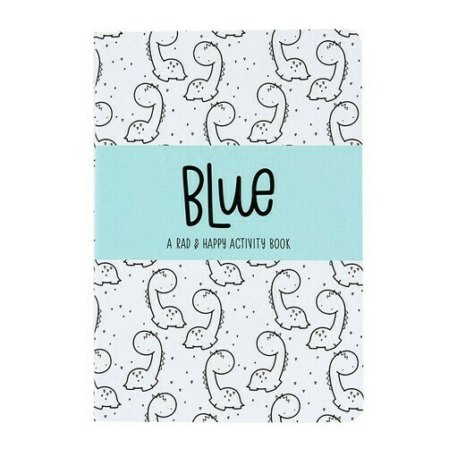 Rad + Happy Blue Activity Book