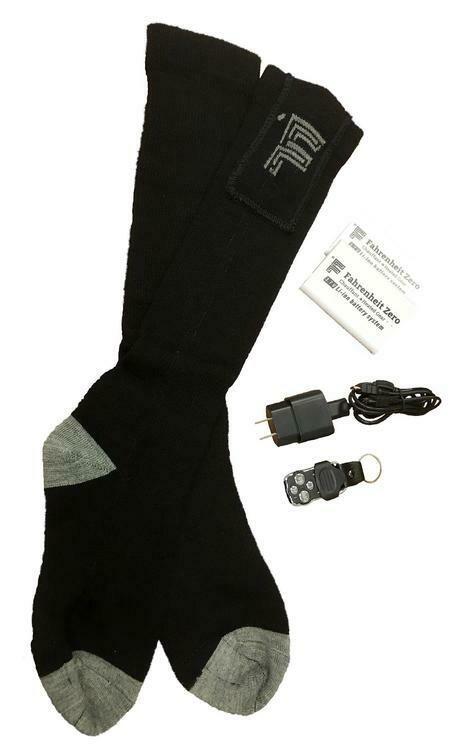 FAHRENHEIT ZERO AVEC CONTRÔL BAS CHAUFFANT RECHARGEABLE/LAINE MERINO (L)