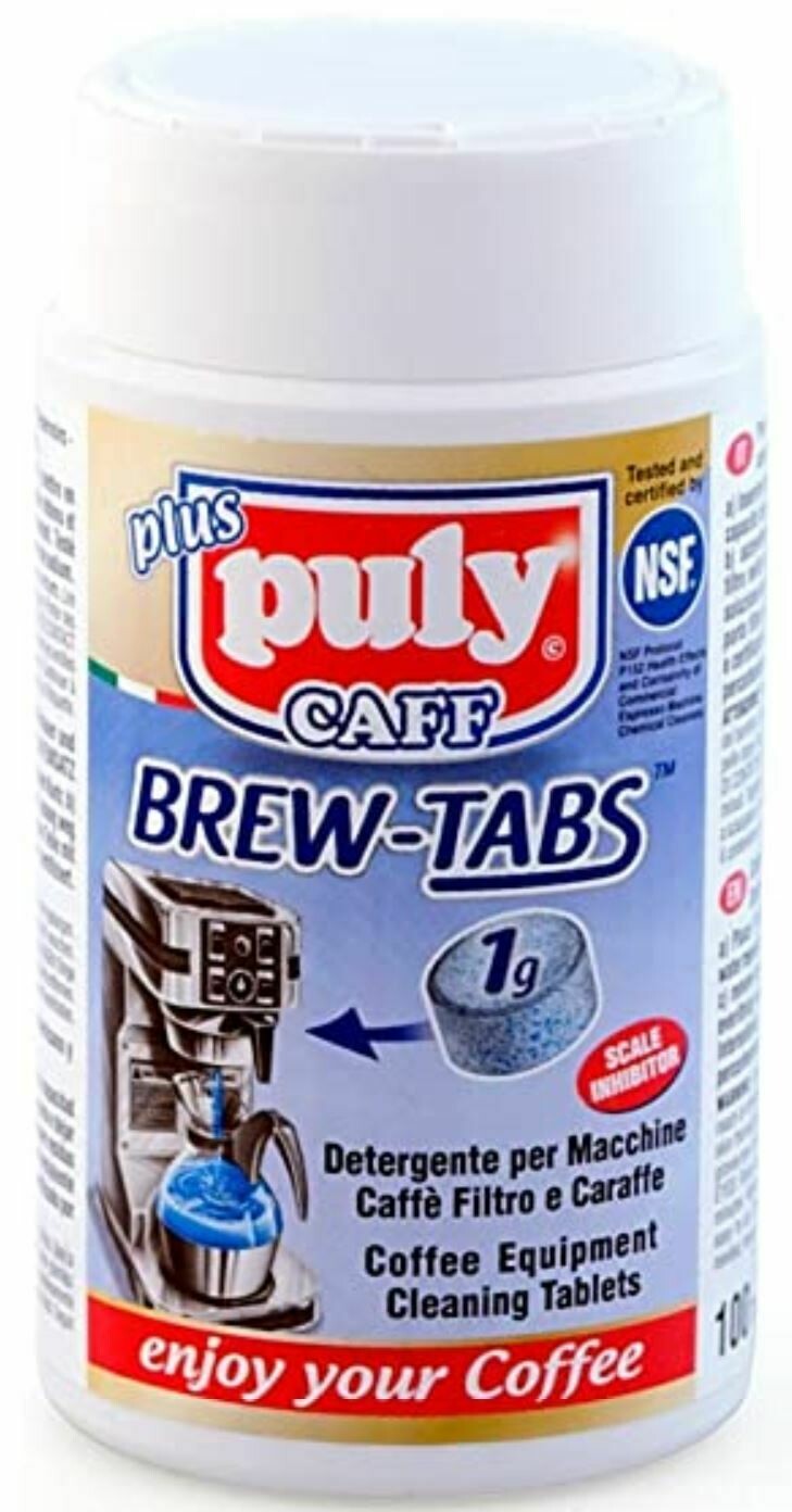 Puly Caff Plus Brew-Tabs Box of 1 g * 100