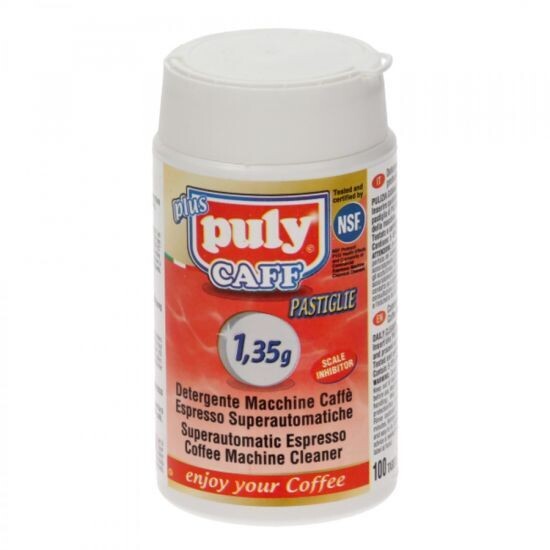 Puly Caff Plus Superautomatic Espresso Machine Cleaner 1.35g * 100 tabs