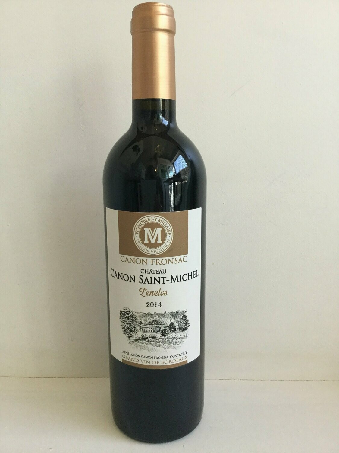 Chateau Canon Lamarche, Canon Fronsac, Bordeaux france 2018, 13.5% (750ml)