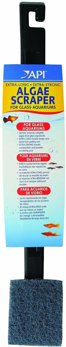 API DOC WELLFISH'S ALGAE SCRAPER FOR GLASS AQUARIUMS Algae Scraper - Glass