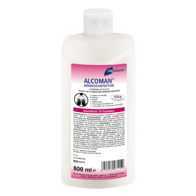 Alcoman Händedesinfektion 500 ml