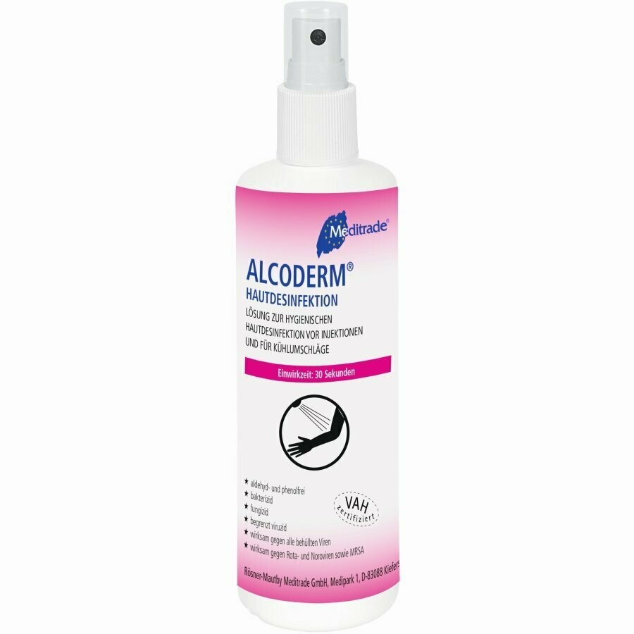 Alcoderm Hautdesinfektion 250 ml Sprühflasche