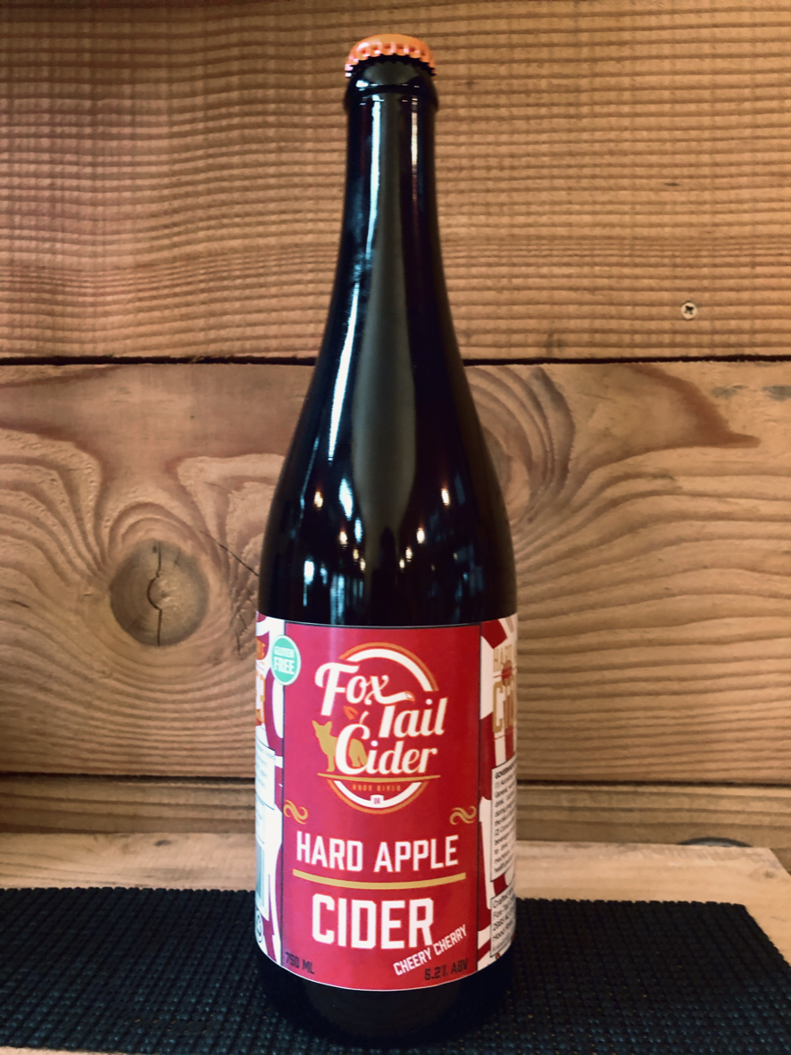 "Cheery Cherry" 5.5%, 750 ml, Semi-Sweet, Cherry Cider