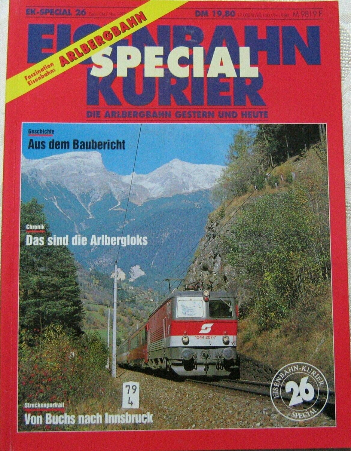 Die Arlbergbahn gestern und heute