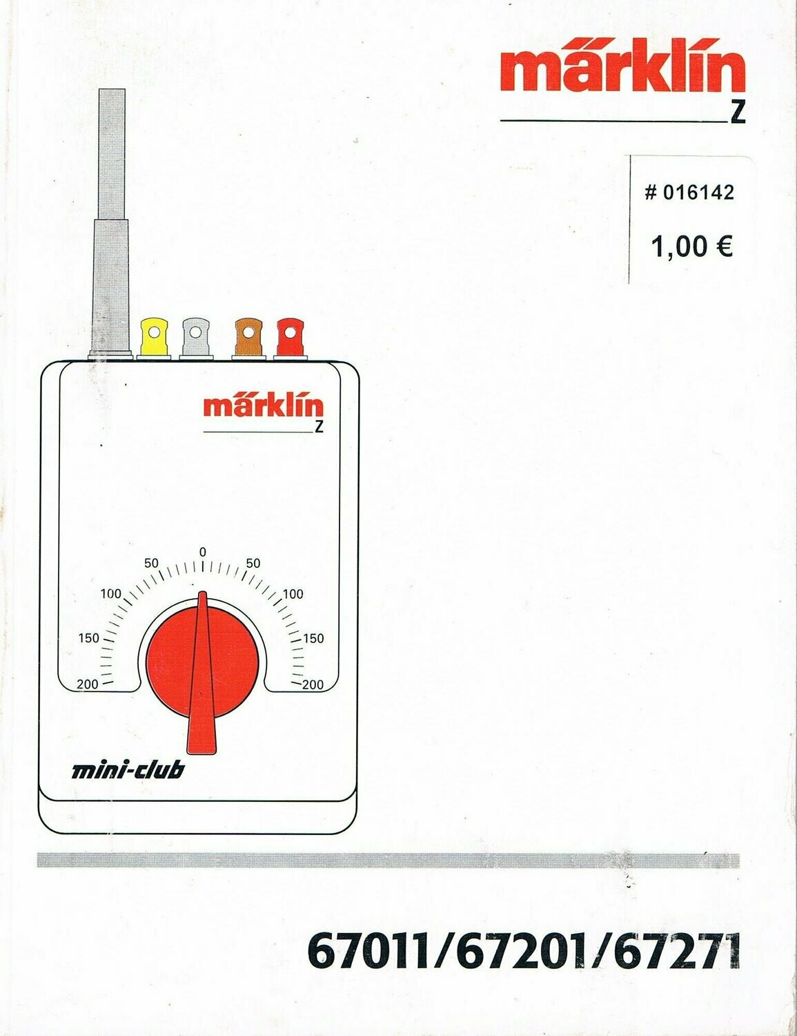 Märklin Z 67011/67201/67271