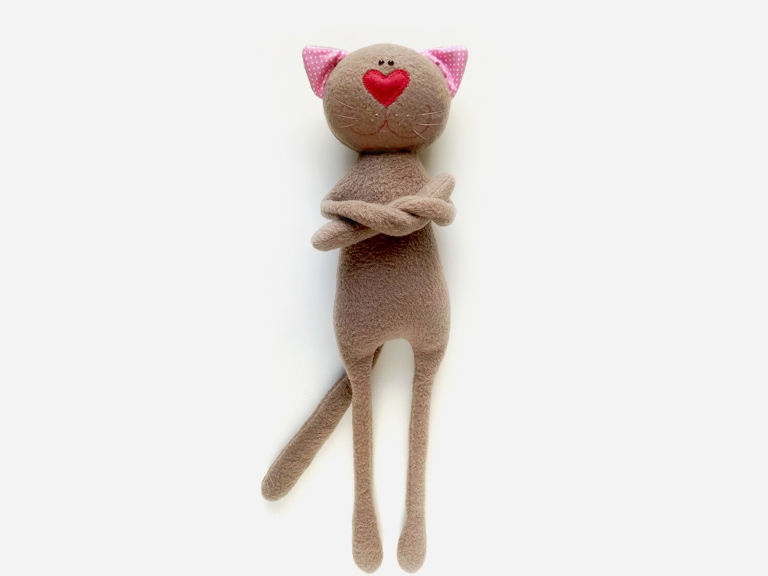 Cat Doll 18" Sewing Pattern PDF & Tutorial