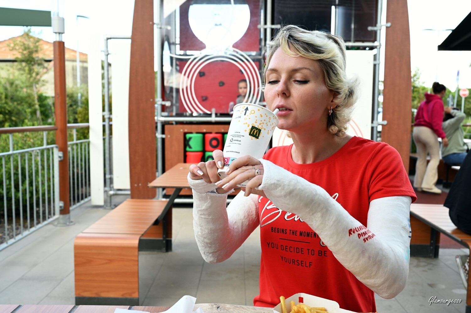 Svitlana DLAC - VIDEO 06: Exhibitionist blonde