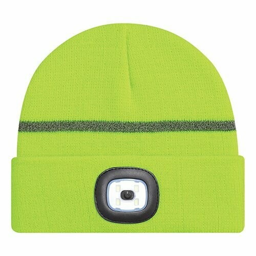 Acrylic Reflective Cuff Toque with LED Light