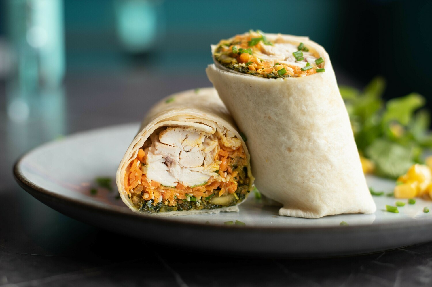 Asian Chicken Wrap