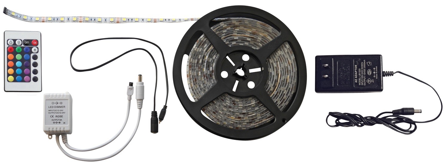 16 Foot RGB LED Strip Light Kit :: Product Catalog :: Diamond Group