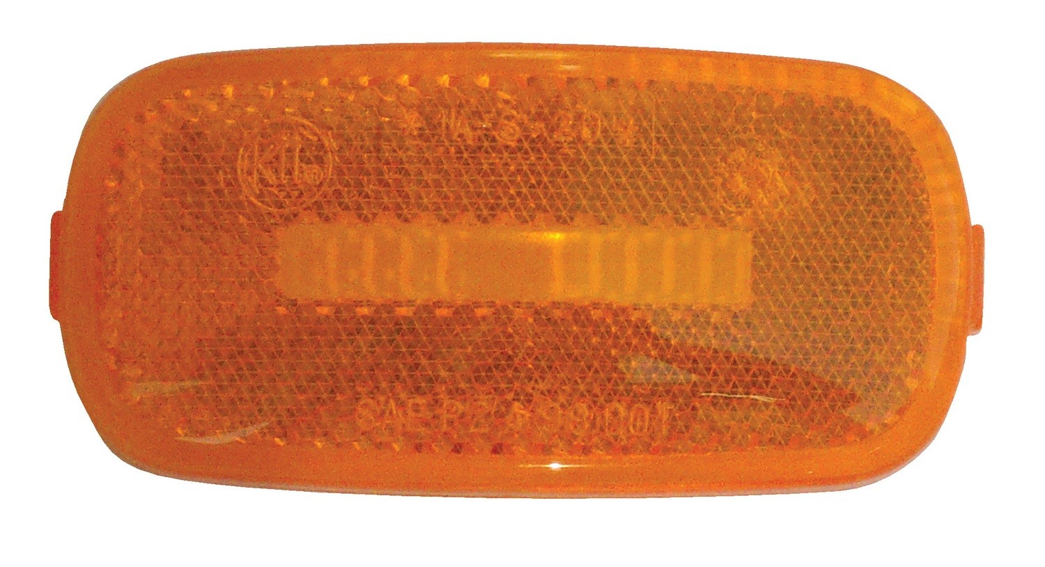 Amber Replacement Lens for Standard 4" x 2" Marker Lights :: Product ...