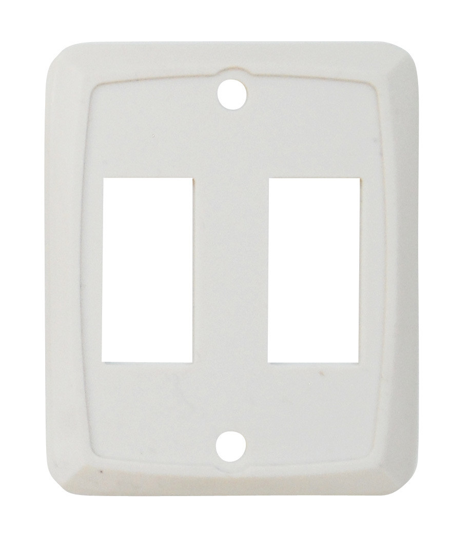 Double Face Plate - Ivory 1/card :: Product Catalog :: Diamond Group