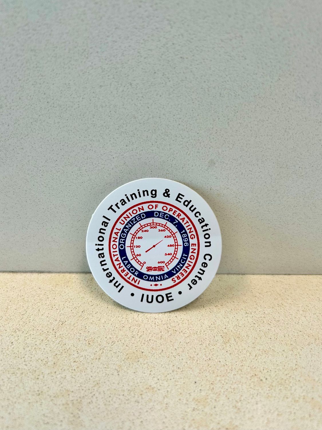 2" Round Hard Hat Decals
