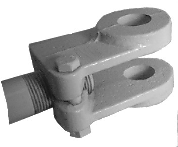 Rod Clevis, 1 1/4"-12 thread - Hydraulic Catalog - Cylinder Services Inc