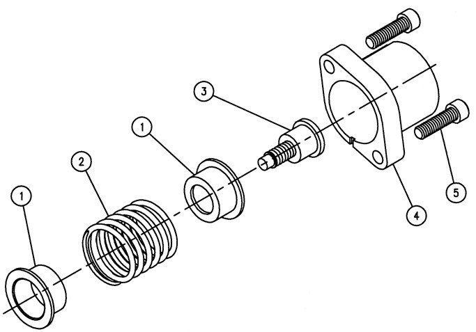 660190003 - Spring Center Kit - Hydraulic Catalog - Cylinder Services Inc