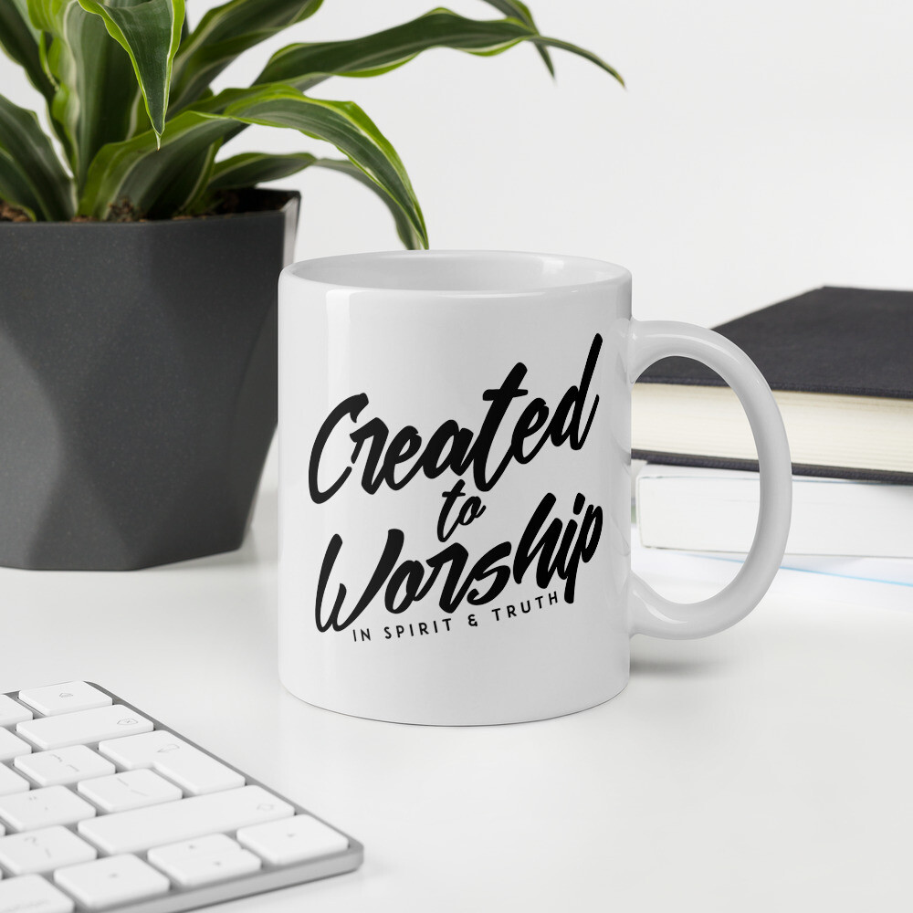 "Created to Worship" Christian Mugs - Weight of Glory