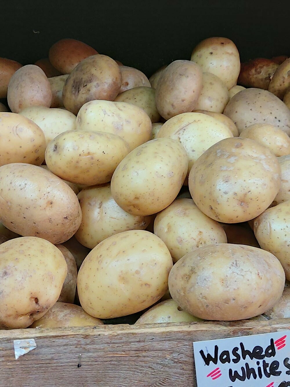 Washed Whites Potatoes per kg