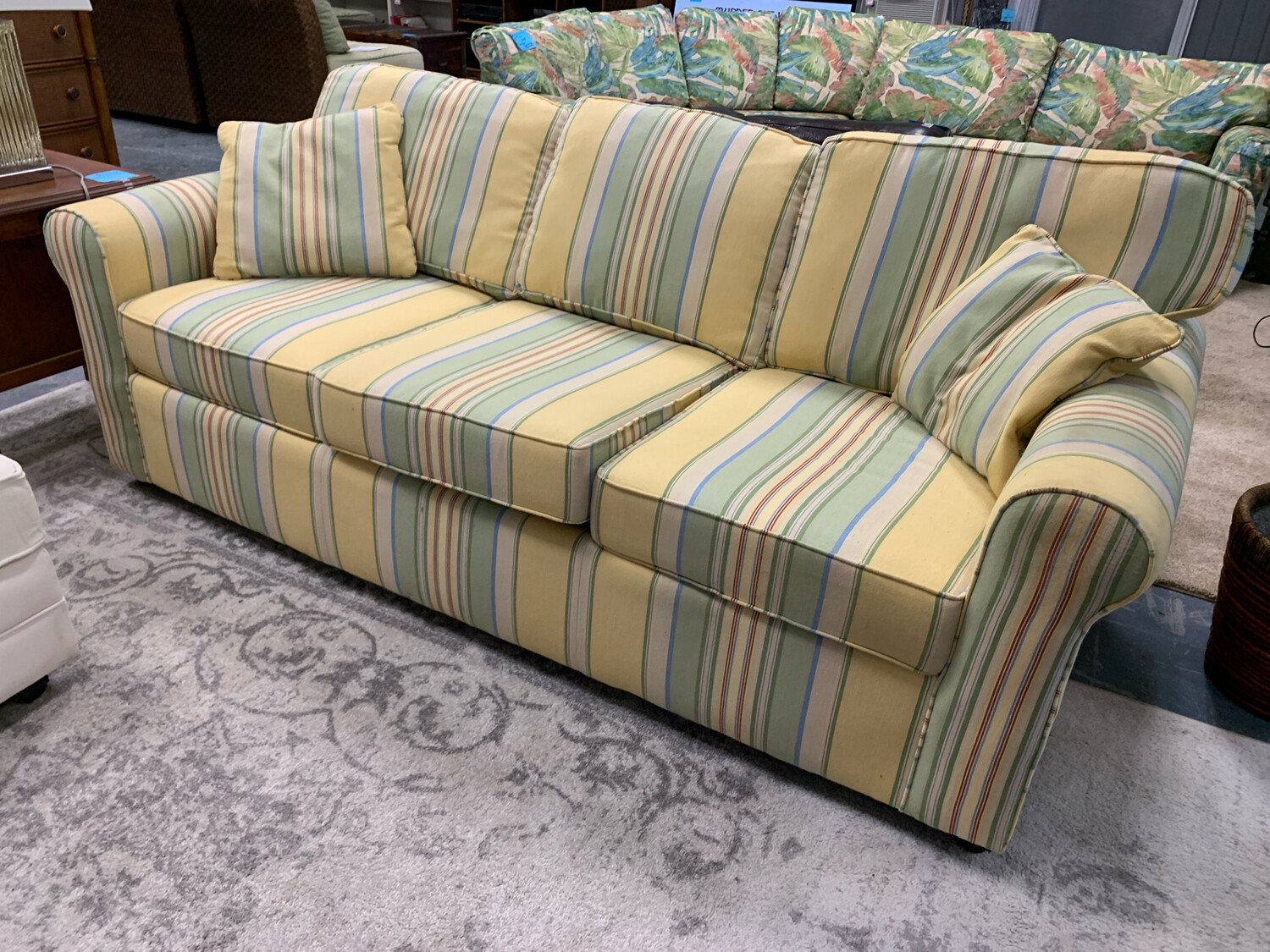 Striped Couch