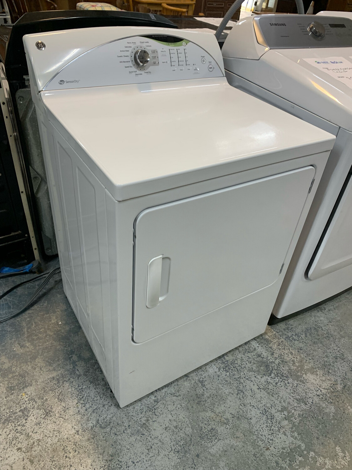GE SensorDry Electric Dryer