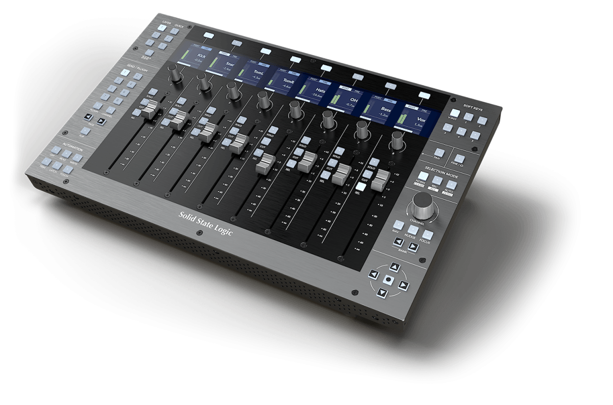 SOLID STATE LOGIC SSL UF8 Contrôl surface chez YesAudio
