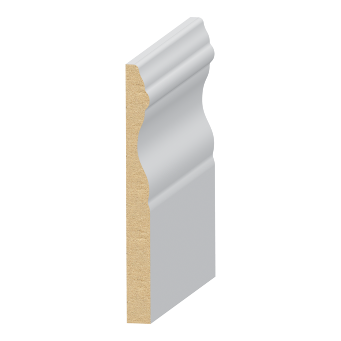 Cape Cod MDF Baseboard 7/16" x 3-7/8"