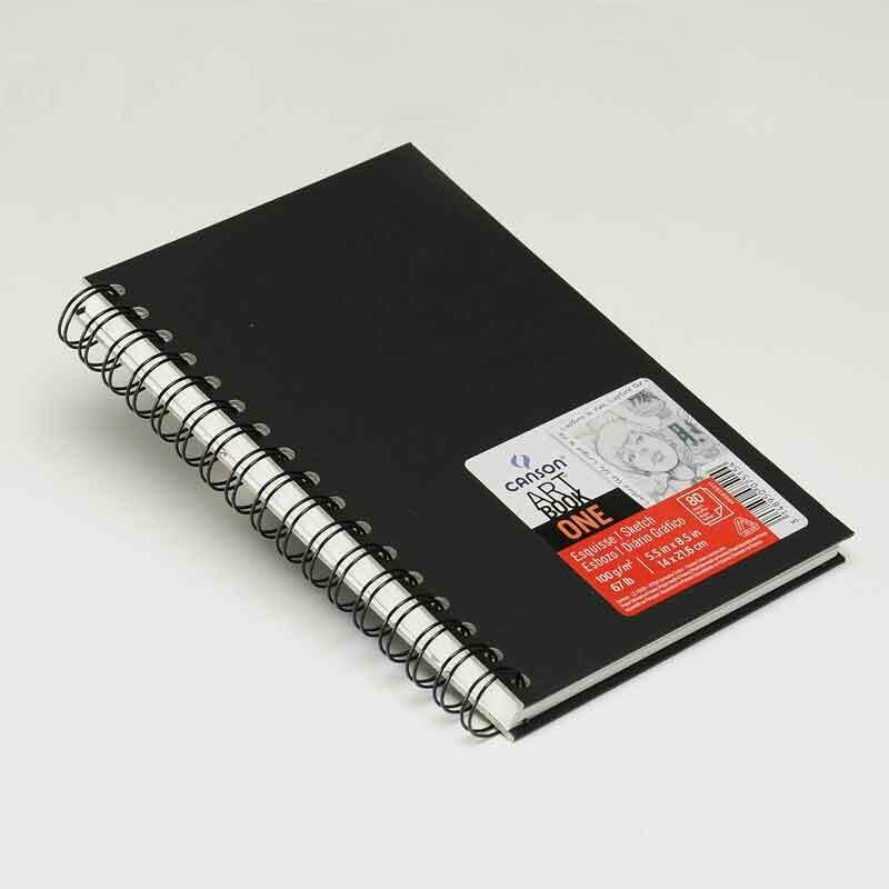 Canson | Libro rilegato a spirale One Art Book - formato 10,2 x 15,2 cm ...