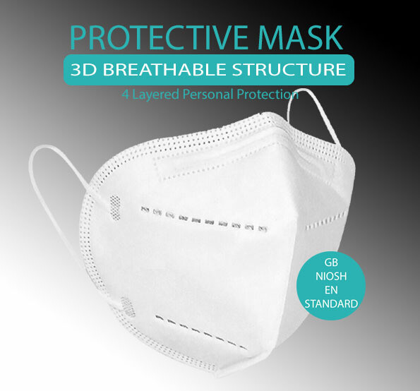 10 x Personal Protection Masks - Buy online - Personal Protection