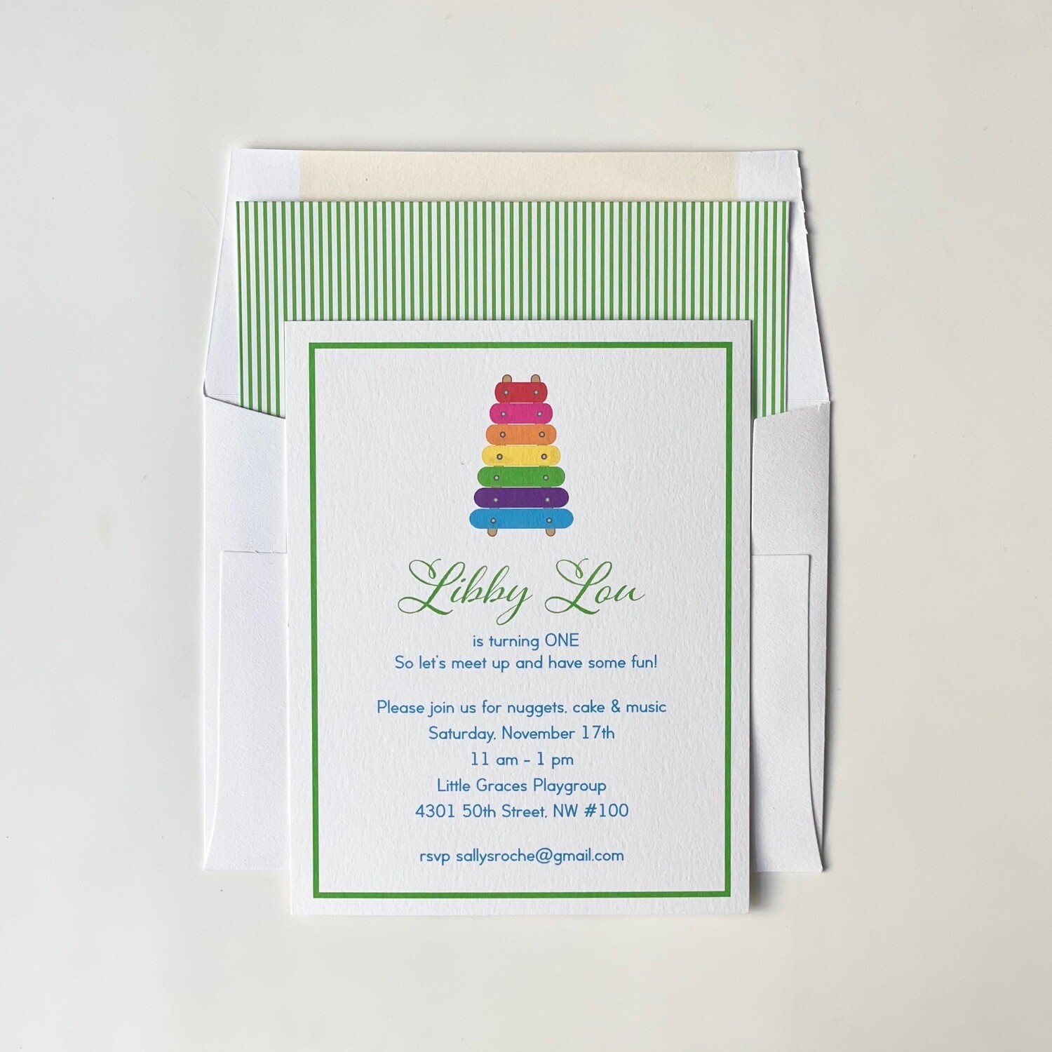 Libby Lou - Birthday Invitation