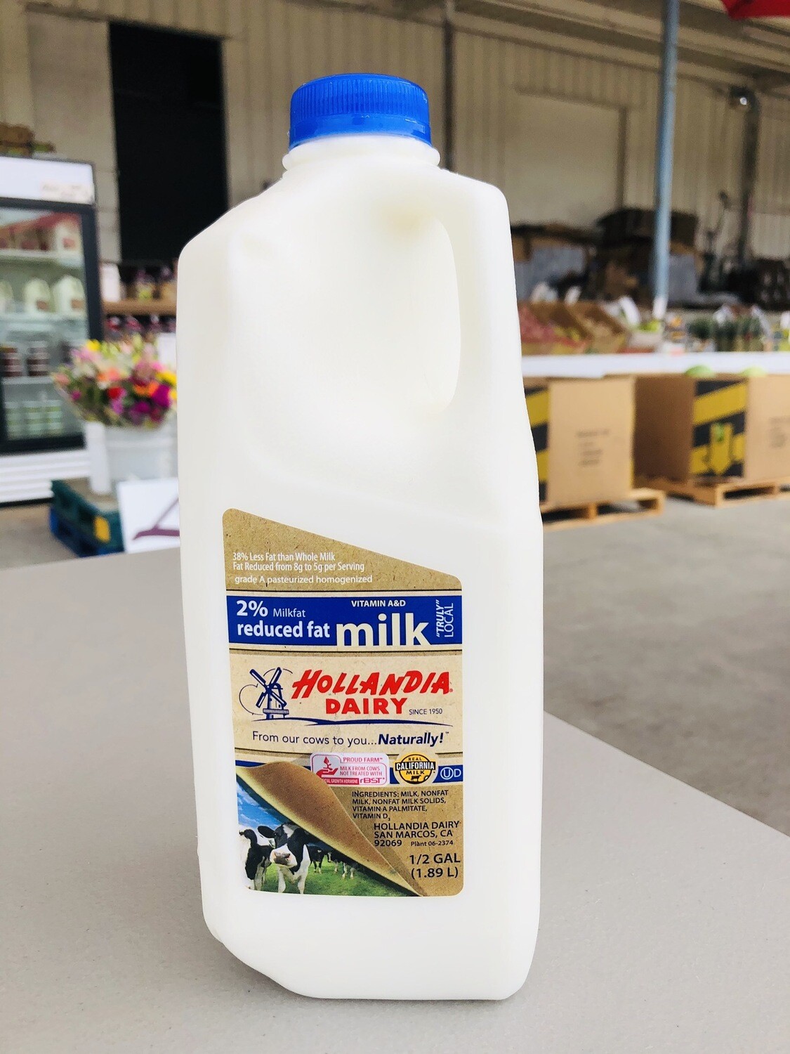 Milk | 2% | 1/2 Gallon