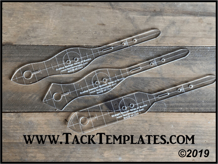Slobber Strap with Buckle Template
