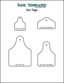 Ear Tag Patterns **PDF**