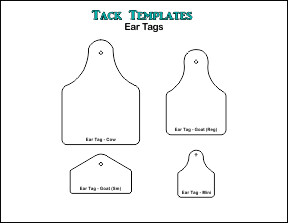 Ear Tag Patterns **PDF**
