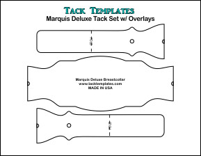 Diamond Round Tack Set (Double End) w/ Overlays **PDF**