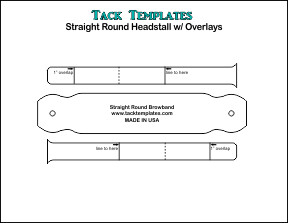 Diamond Round Tack Set (Double End) w/ Overlays **PDF**