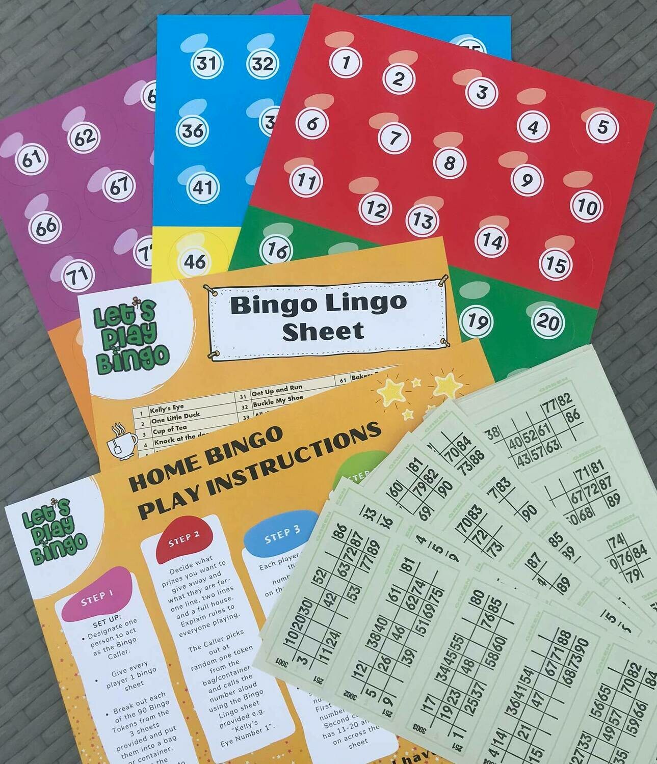 BUY HOME BINGO KIT | LET'S PLAY BINGO
