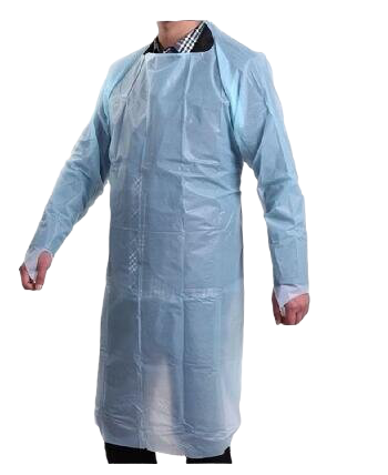 DISPOSABLE LONG SLEEVE APRON (Pack of 10)