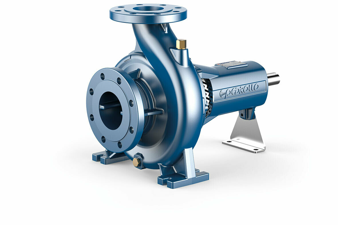 Industrie-Kreiselpumpe in Monoblock-Grauguss, Normpumpe nach DIN EN 733, Pedrollo FG 40, mit ...