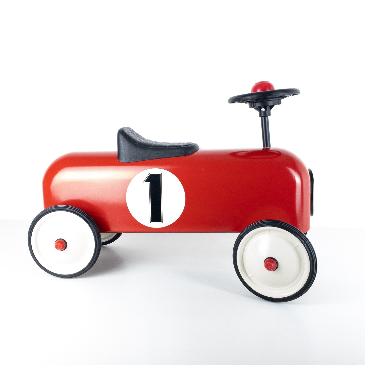 Macchinina cavalcabile in metallo