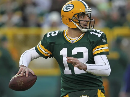 NFL Official Nike Jersey Aaron Rodgers #12 Women's XL