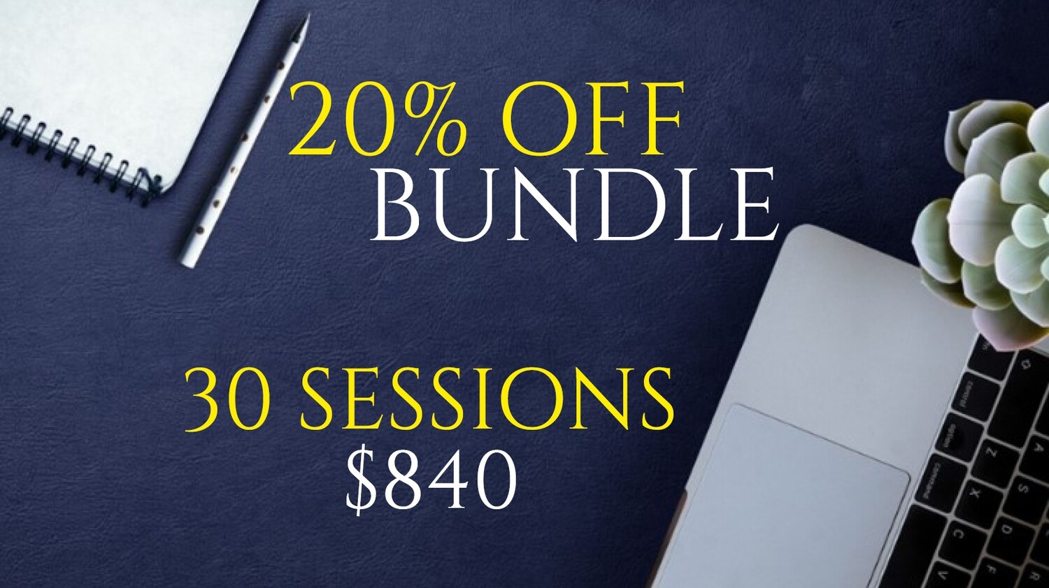 20% Off Bundle (DEPOSIT ONLY)