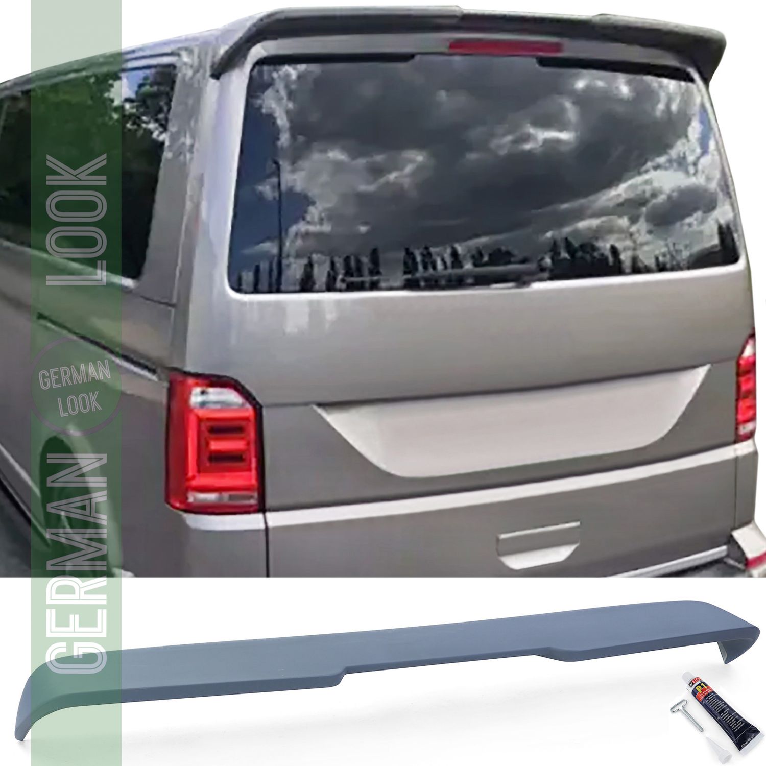 Spoiler de toit sport édition spoiler arrière pour VW Bus T6 T6.1 avec ...