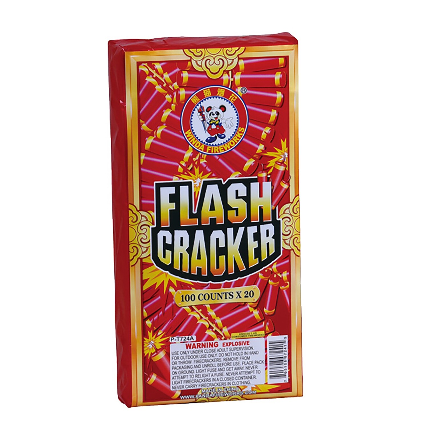 WINDA 100'S FLASH FIRECRACKERS - (8/20/100)