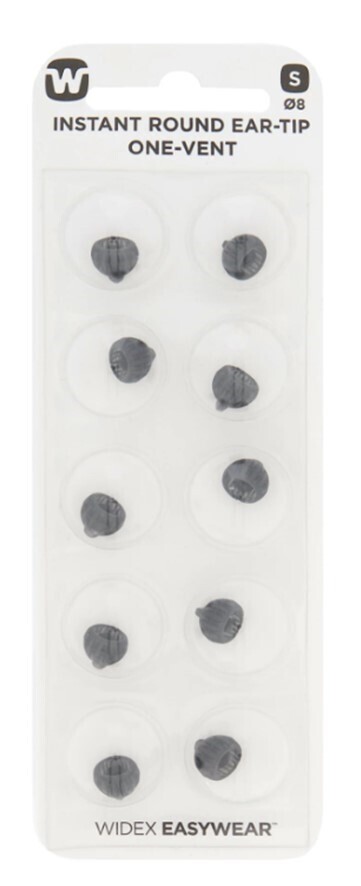 Widex instant round ear-tip one-vent S
