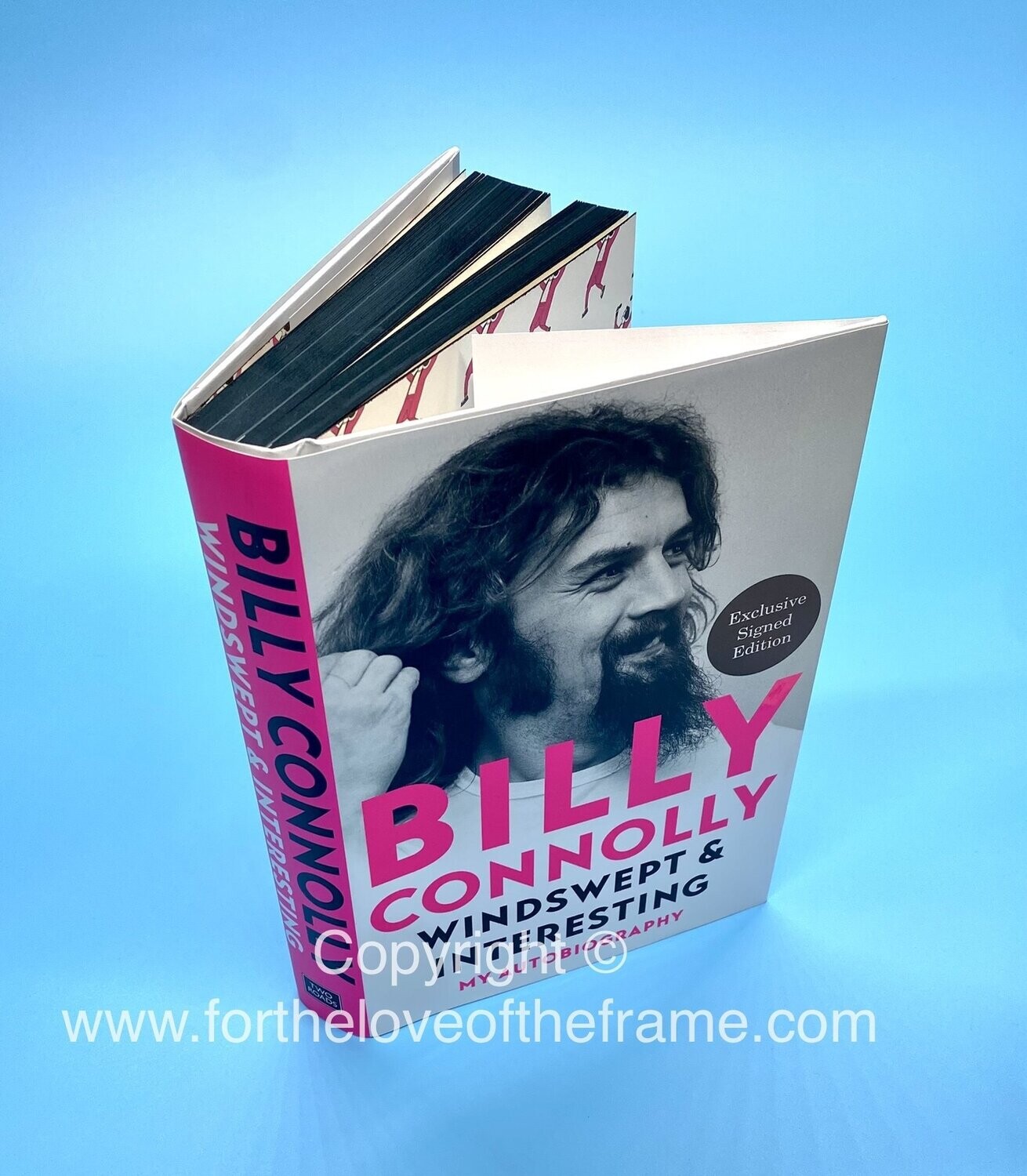 Billy Connolly Hand Signed 'Windswept & Interesting' Book & Certificate ...