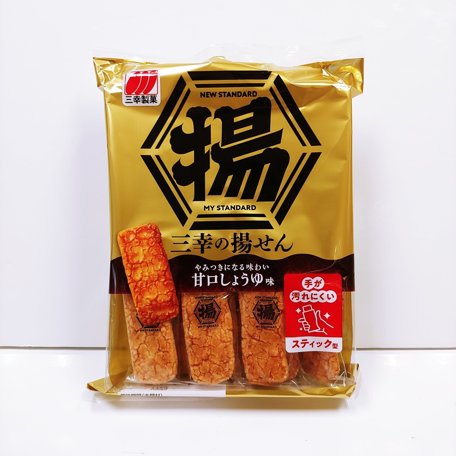 Sanko AgeSen Fried Rice Cracker Sweet Soy Sauce 16pc