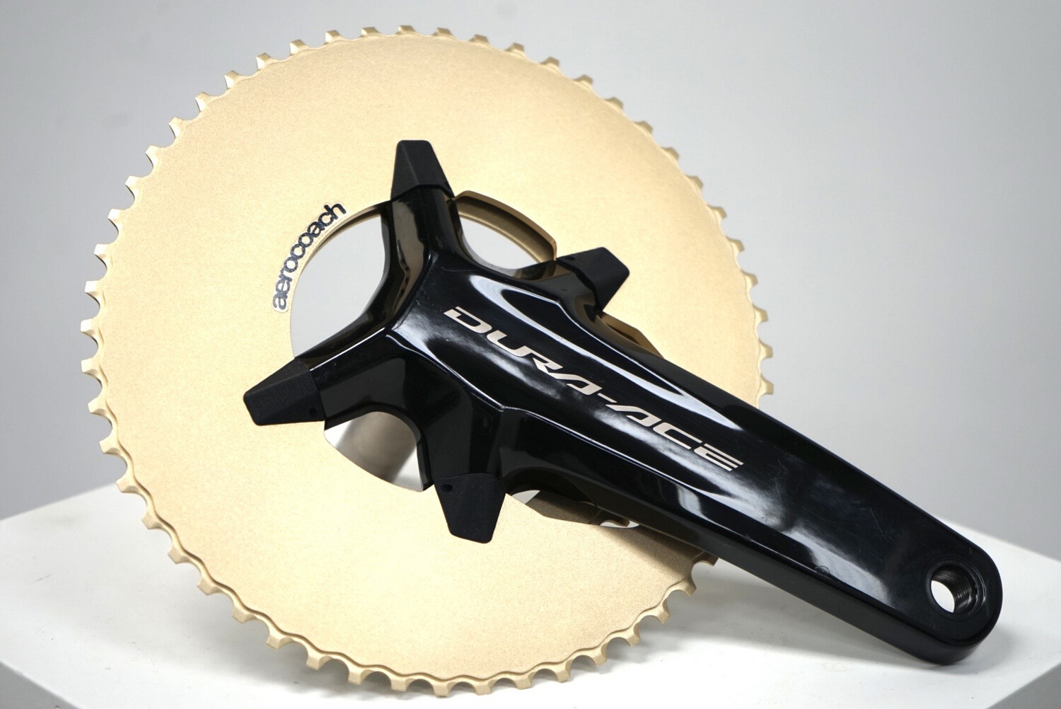 AeroCoach Aten 2x aluminium/carbon chainrings