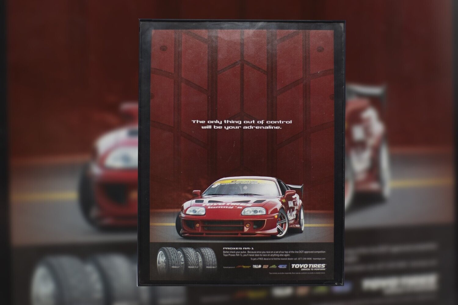 MK4 Supra - Nitto Tire | Type Schrift