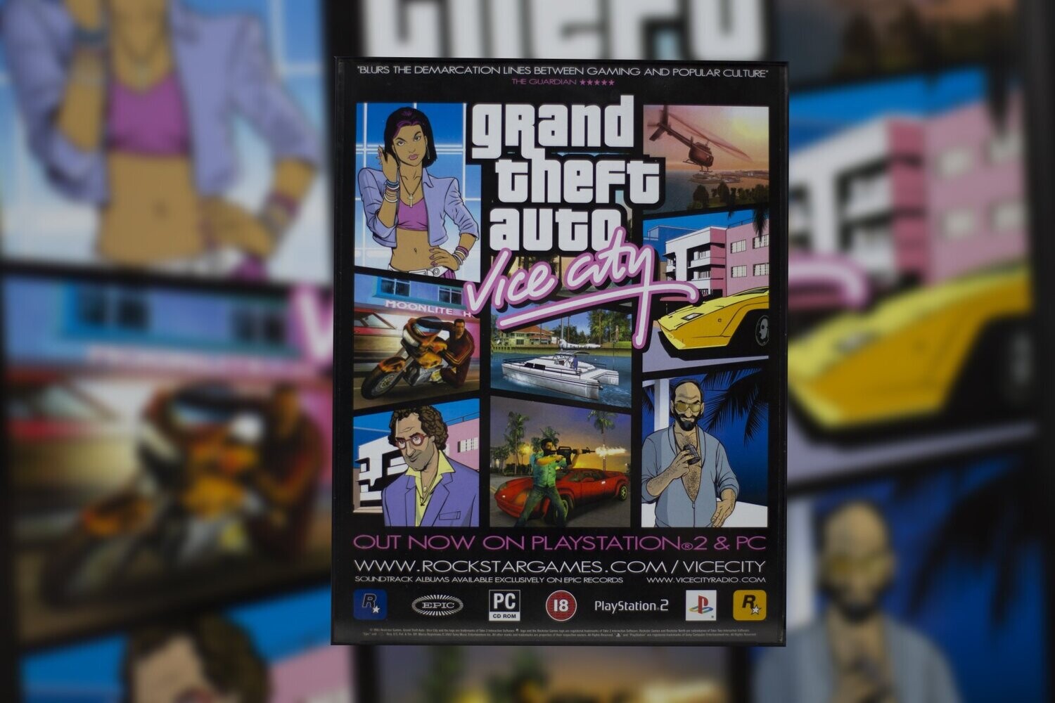 Grand Theft Auto - Vice City | Type Schrift